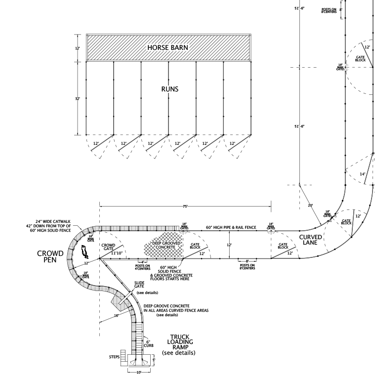 Shop for Cattle Pens and Drawings from Deesing Livestock